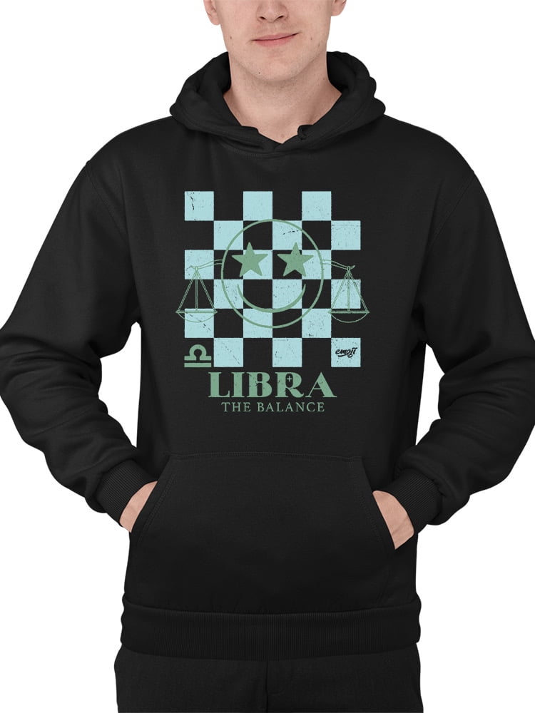 Balanced Perspective - Libra Themed Graphic Men's Hoodie - Walmart.com