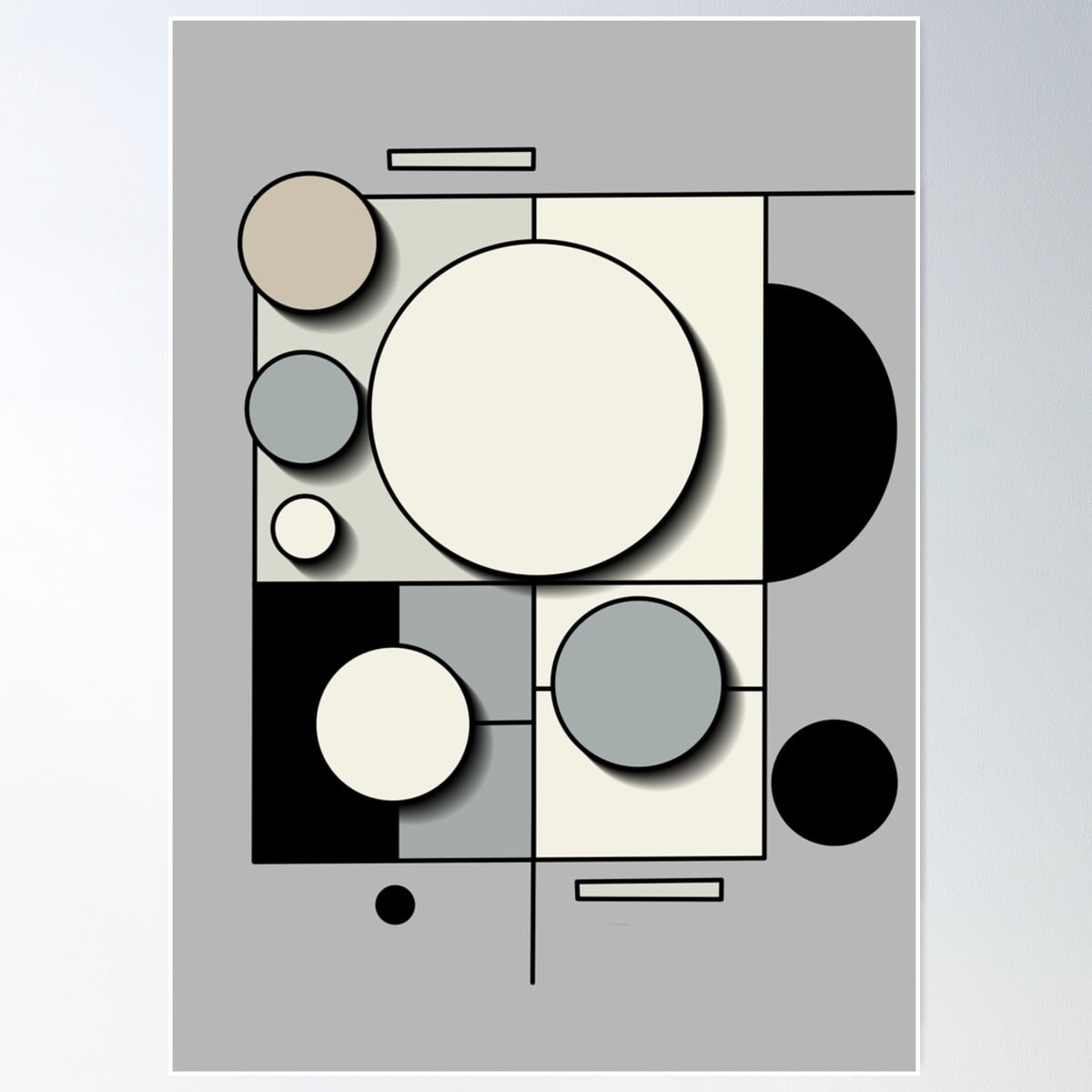 Balanced Poster Wall Art, Modern Wall Decor For Living Room Bedroom ...