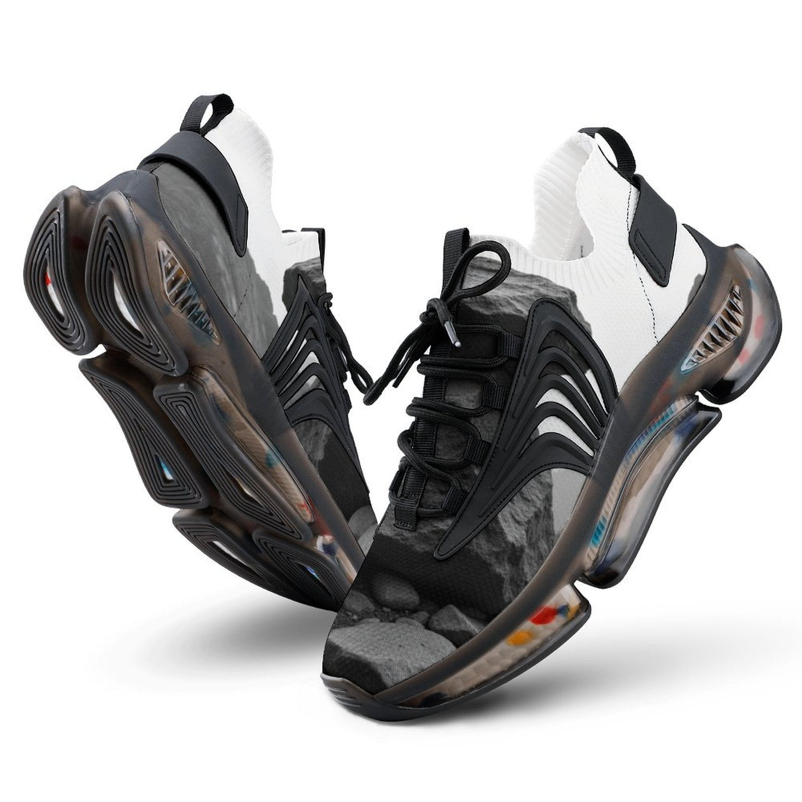 Balanced Rocks Among Mountains Walking Shoes for Men Woman Lightweight ...