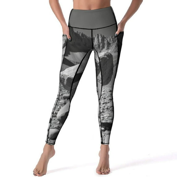 Balanced Rocks Mountain Landscape Pants Leggings for Fitness Fitness ...
