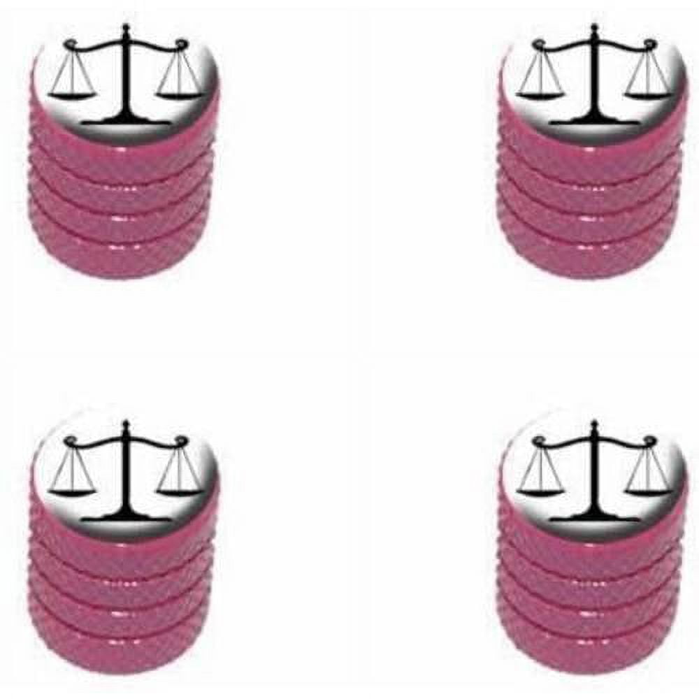 Balanced Scales of Justice Symbol Legal Lawyer White and Black Tire Rim ...