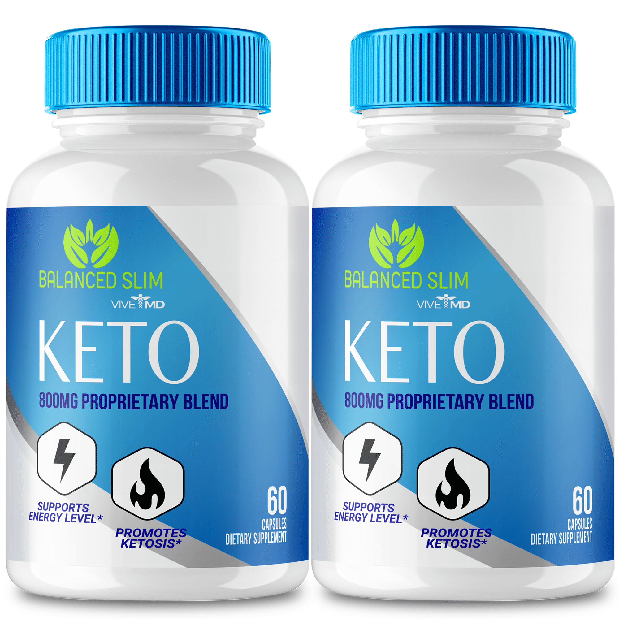 BalancedSlim Keto Capsules Advanced Formula Pills (2 Pack) - Walmart.com