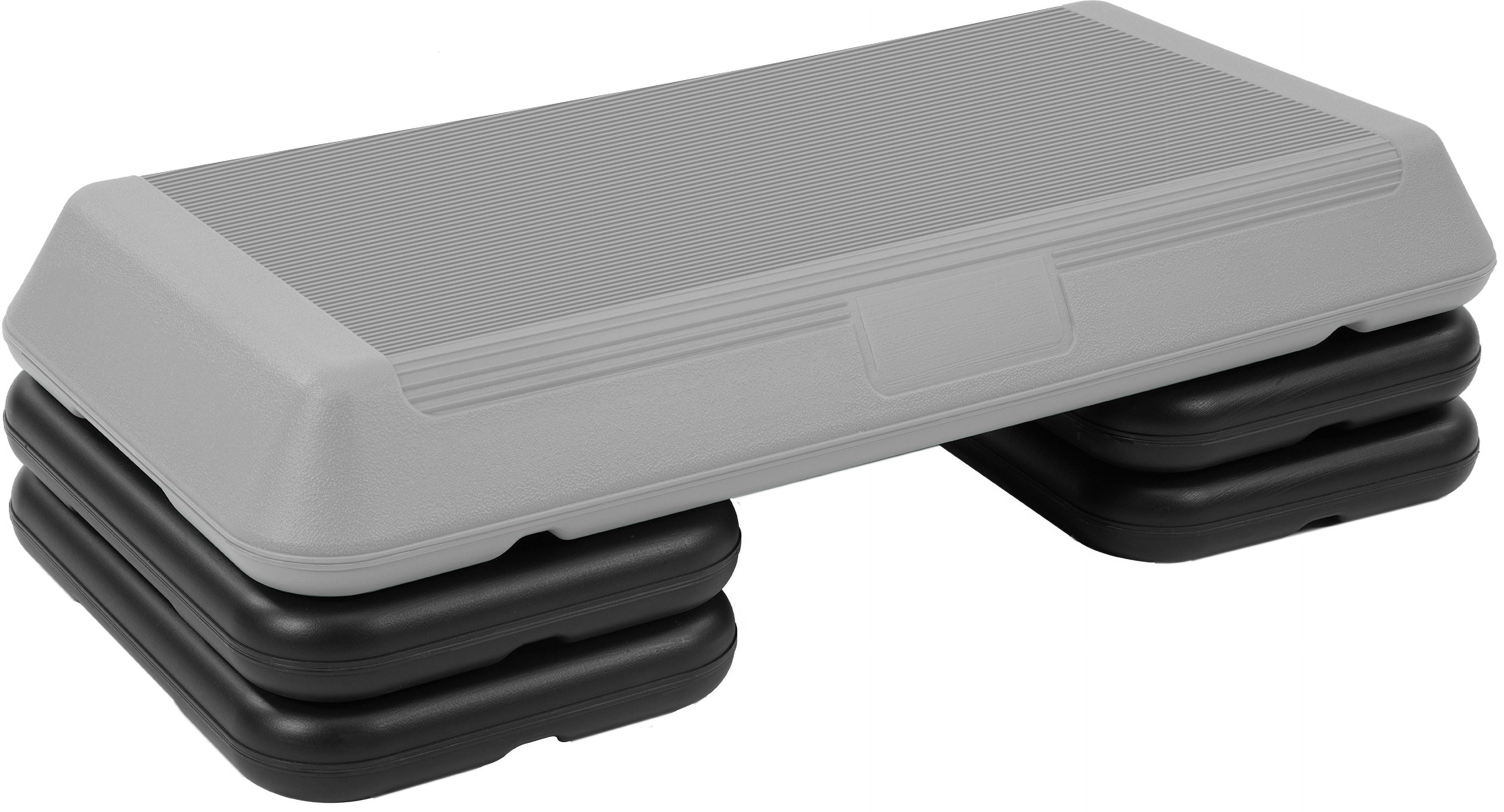 Balancefrom 28-inch Aerobic Step Platform, Adjustable Fitness Stepper ...