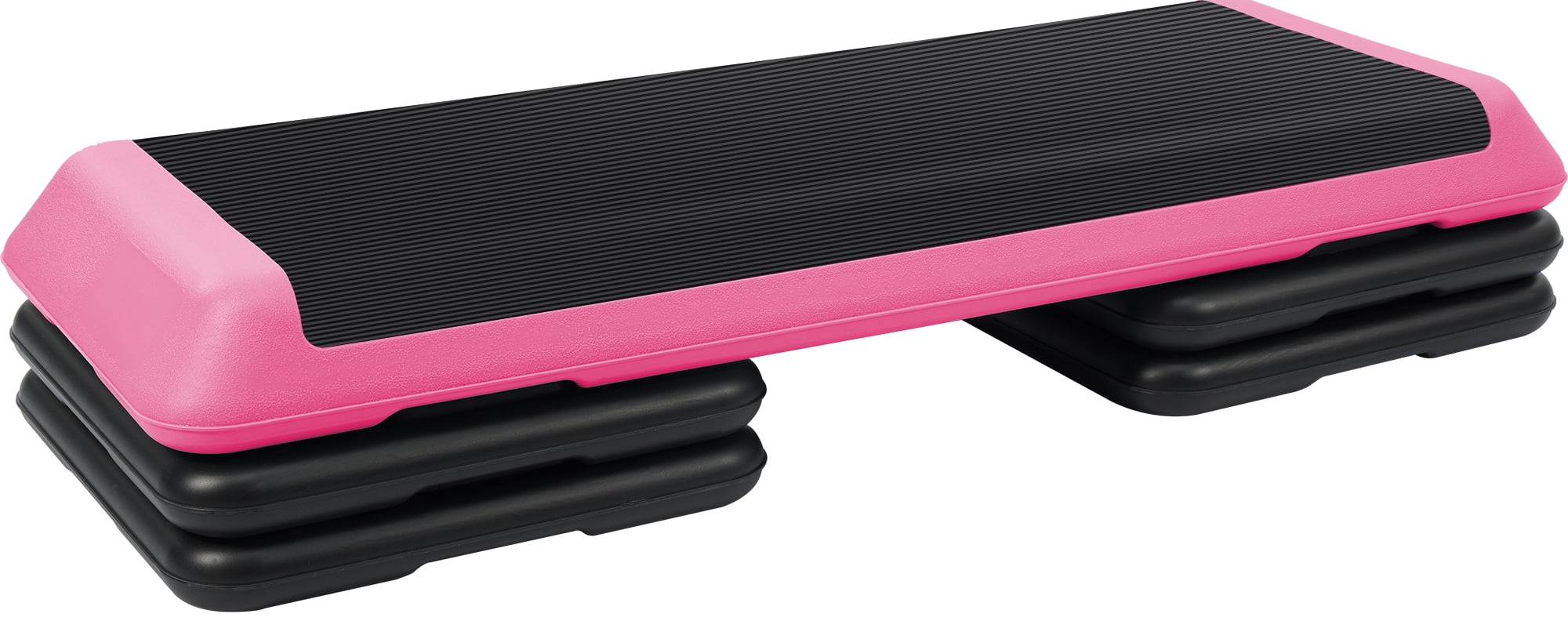 Balancefrom 43-inch Aerobic Step Platform, Adjustable Fitness Stepper ...