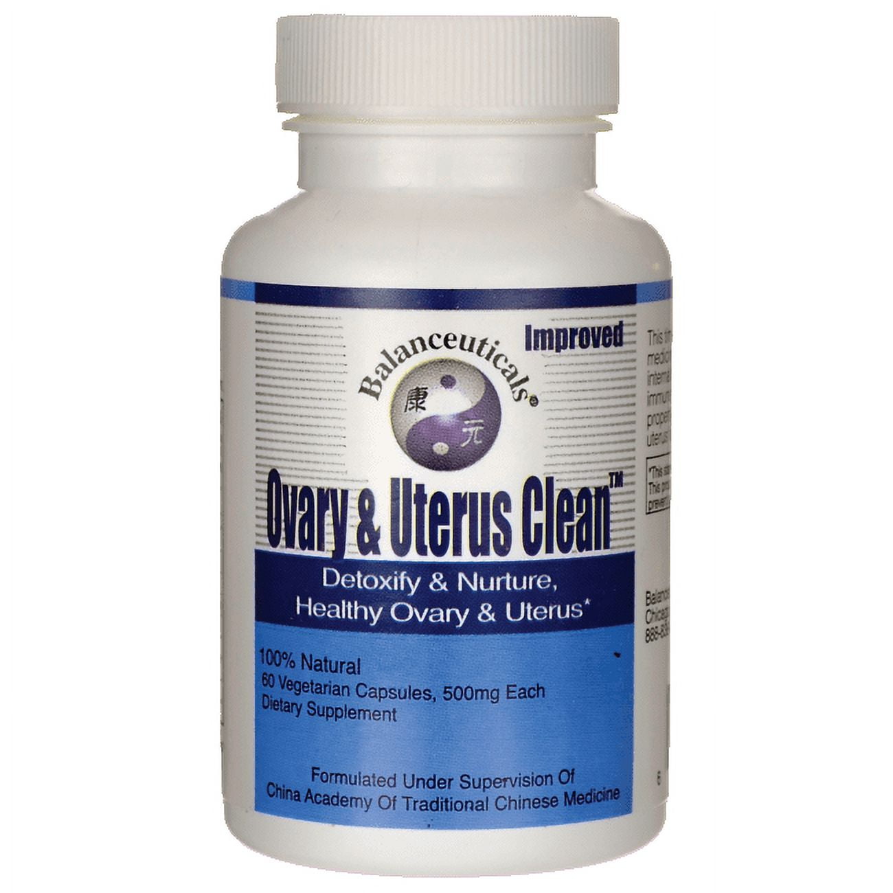 Balanceuticals Ovary and Uterus Clean - 500 mg - 60 Capsules - Walmart.com