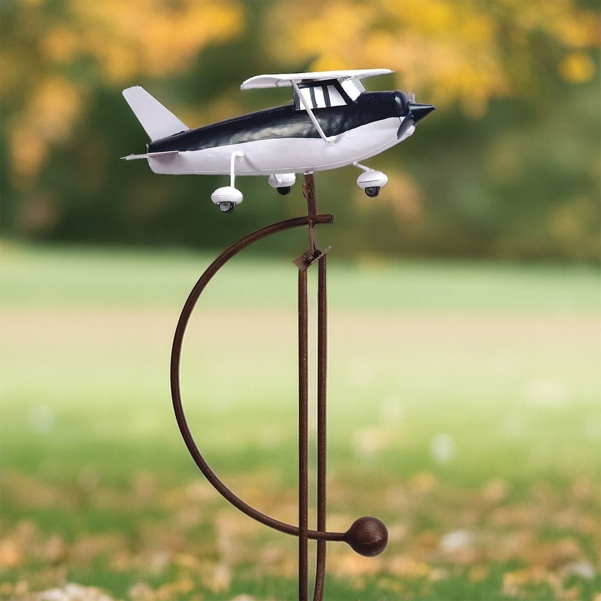Balancing 13" Airplane Wind Rocker Sculpture - Walmart.com