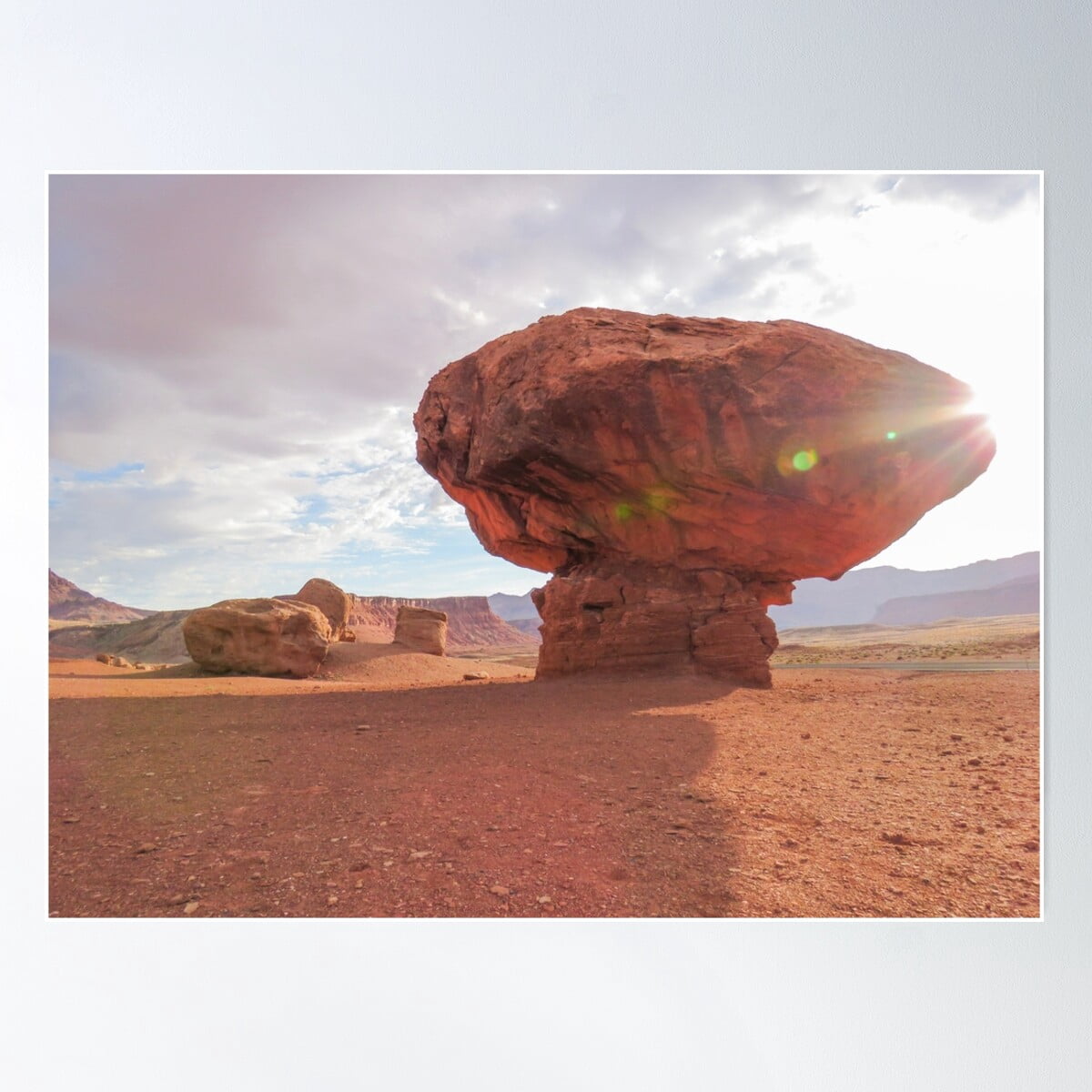 Balancing Boulders Poster Wall Art, Modern Wall Decor For Living Room ...