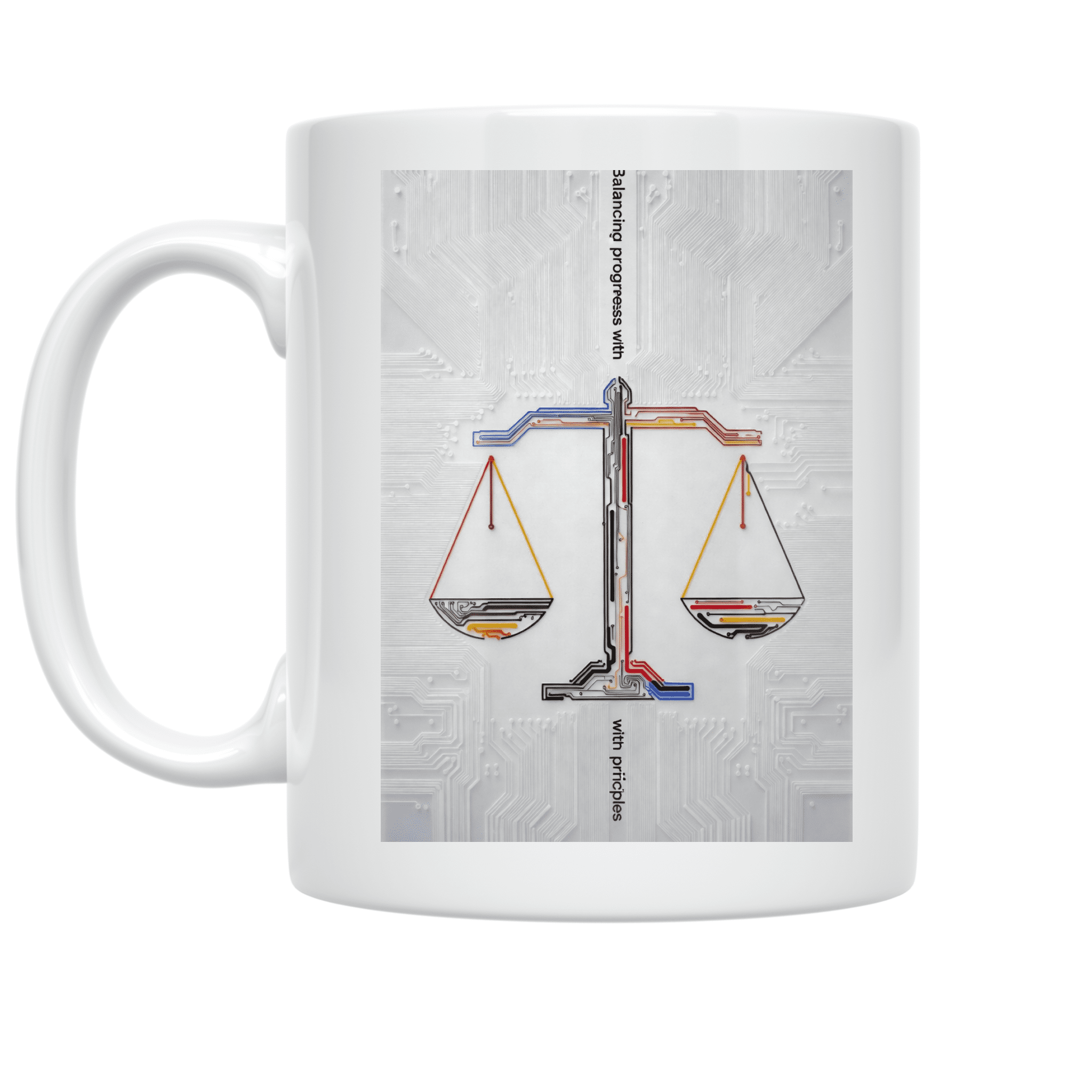 Balancing Progress with Principles - AI Ethics Advocate - 11 oz Ceramic ...