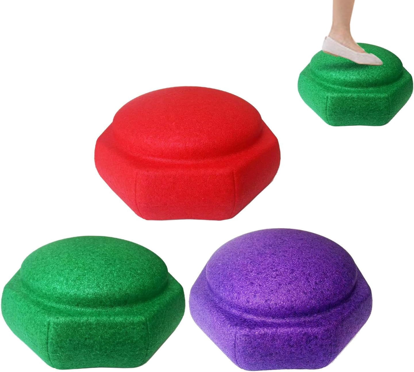 Balancing Stones - Kids Balancing Stones, Balance Obstacle Course ...