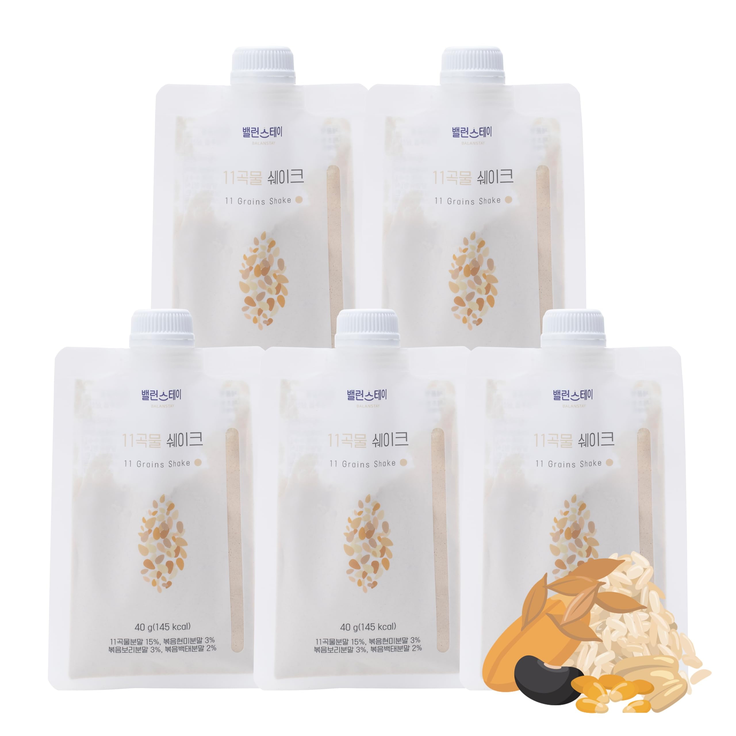 Balanstay On-the-Go Meal Replacement IFF17 Powder 40g x 5 Pouches (Pack ...