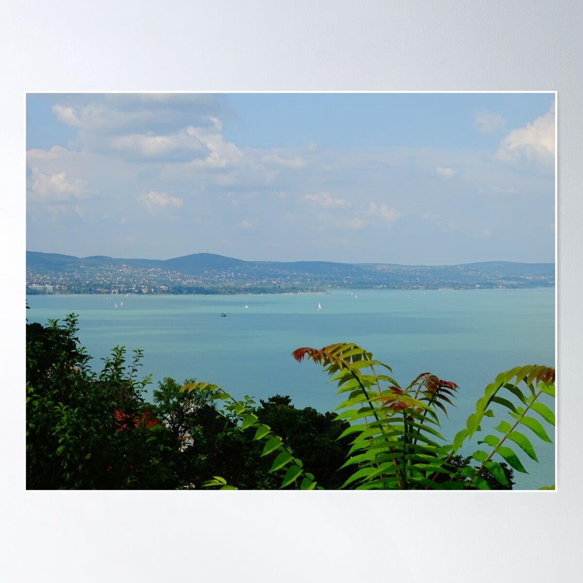 Balaton Poster Wall Art Modern Wall Decor For Living Room Bedroom Art ...