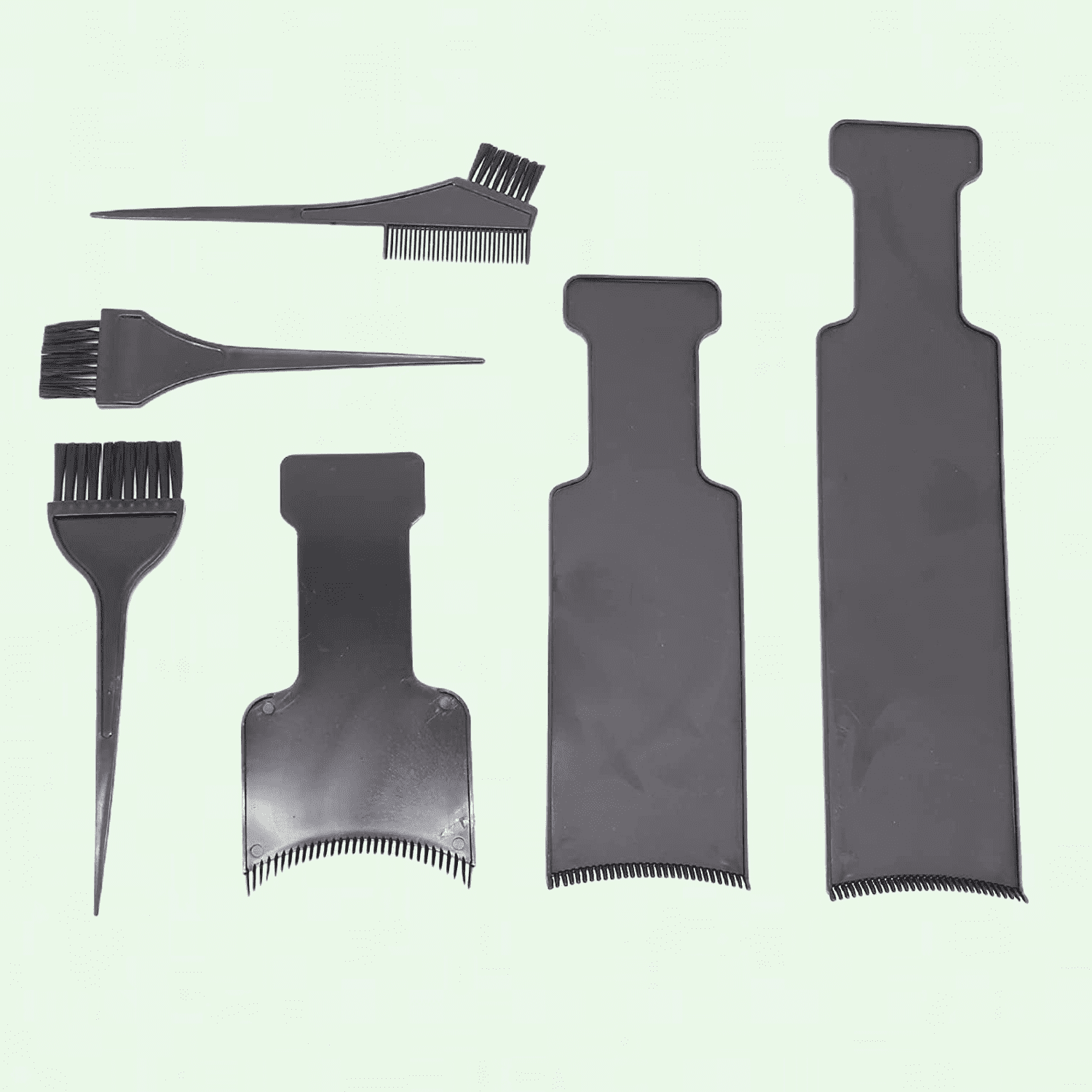 Balayage Board and Brush Kit, 3pcs Highlighting Board with Teeth + 3pcs ...