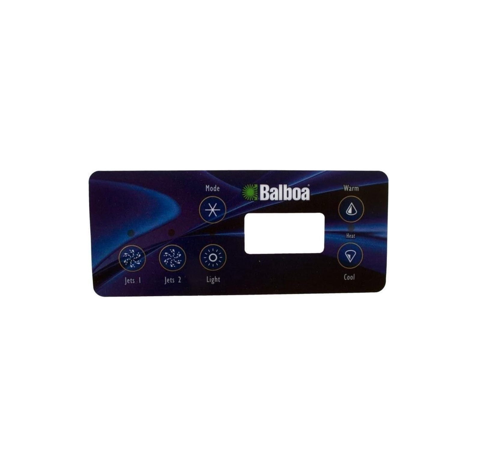 Balboa 10402 2 Jet/Light Standard Digital Spa Panel Overlay - Walmart.com