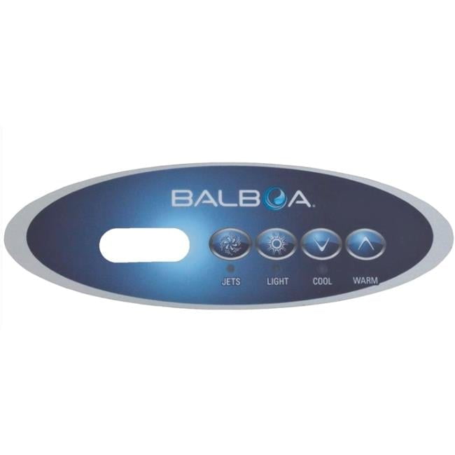 Balboa 11745 4-Button Spa Side Overlay - Jets, Light, Cool, Warm ...