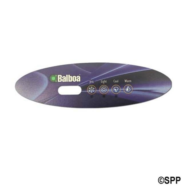Balboa 11746 4-Button Spa Side Overlay - Jets, Light, Cool, Warm - Walmart.com