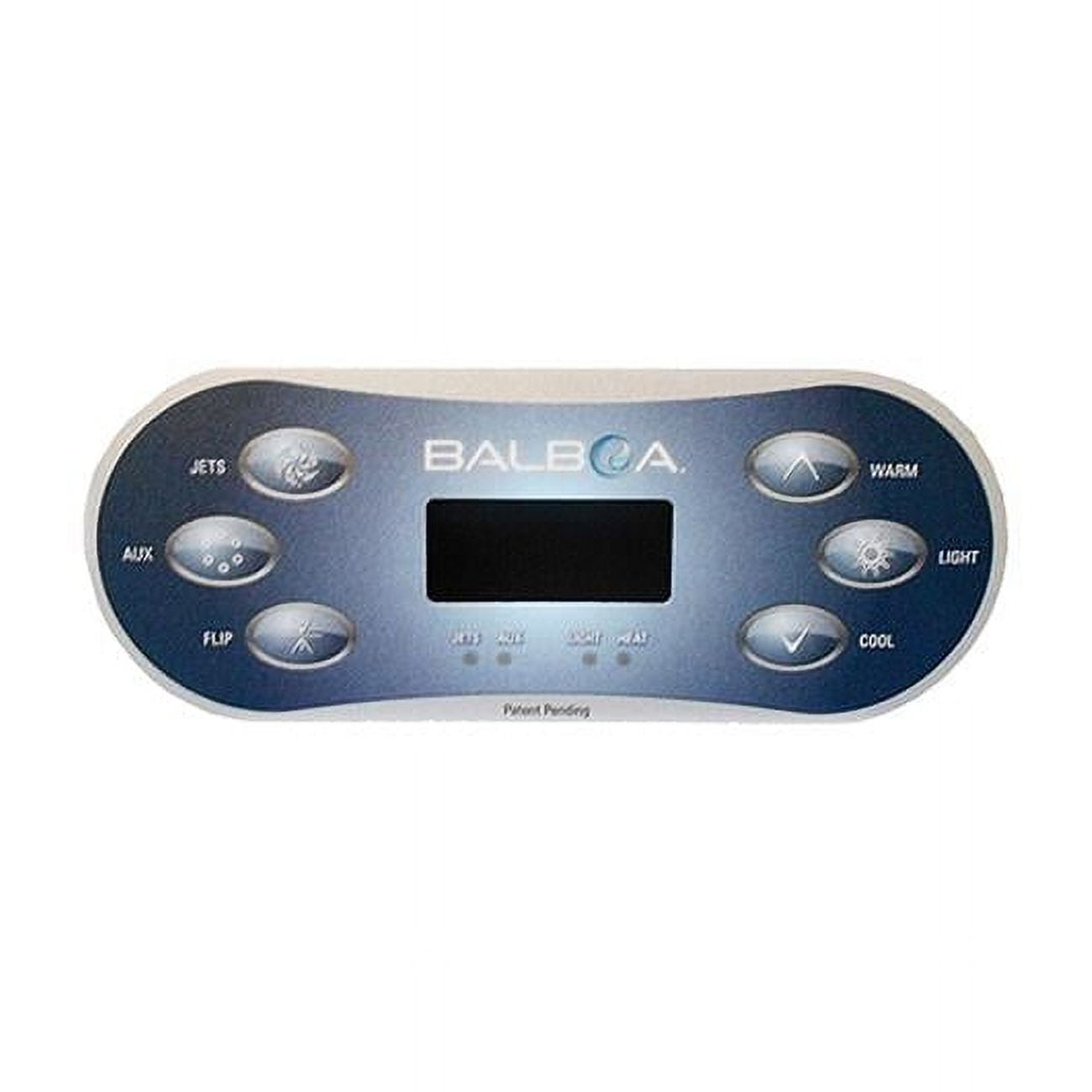 Balboa 12101 Oval 6-Button Spa Side Overlay for 55676 - Walmart.com