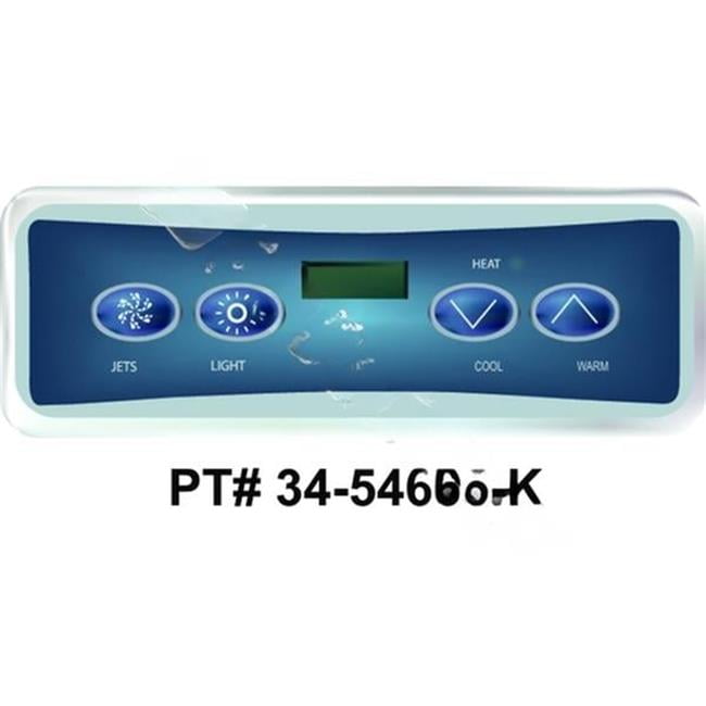 Balboa 34-54665-K 80-11885 6.3 x 2.2 in. Spaside VL401 LCD Duplex ...