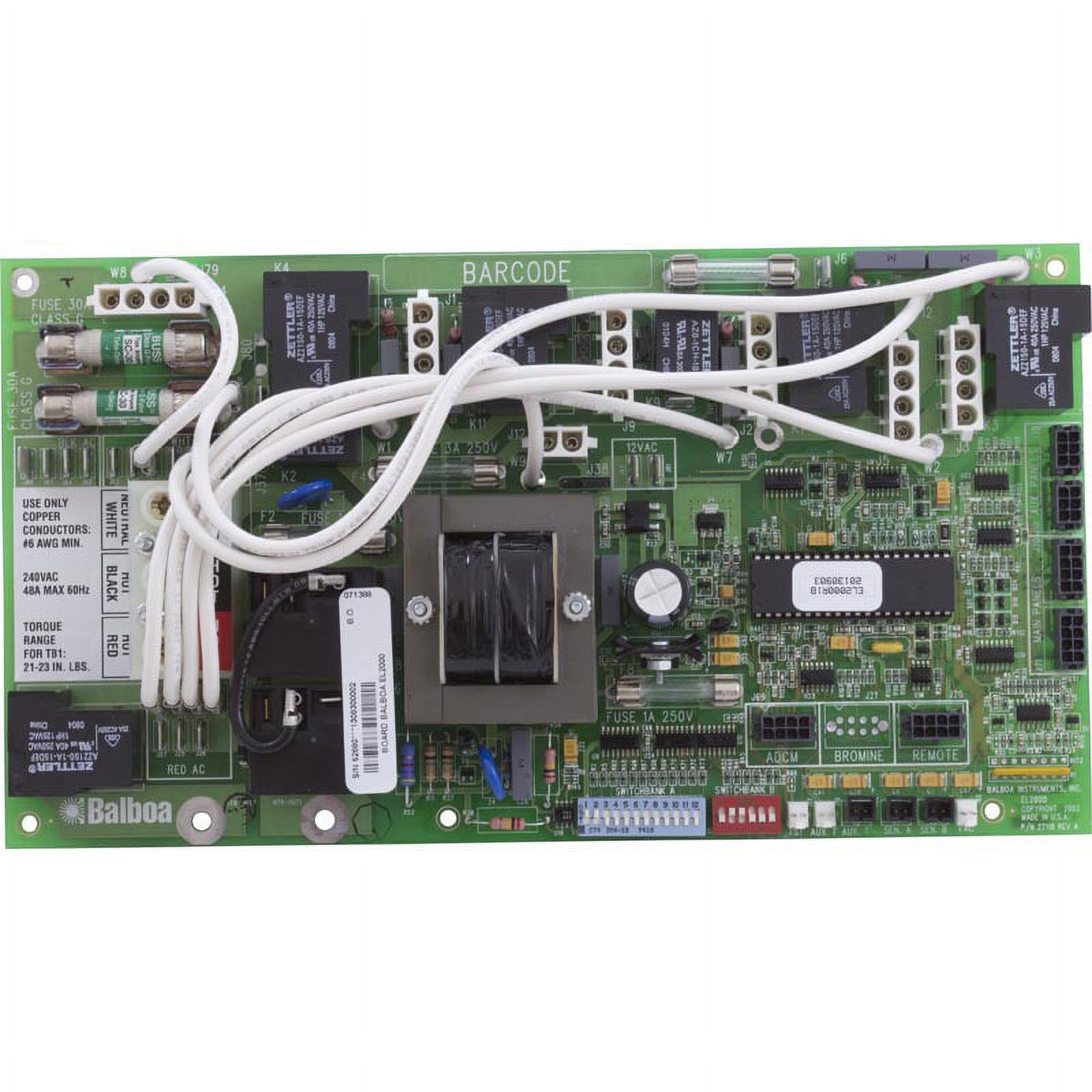 Balboa 52680 Printed Circuit Board EL2000 - Walmart.com