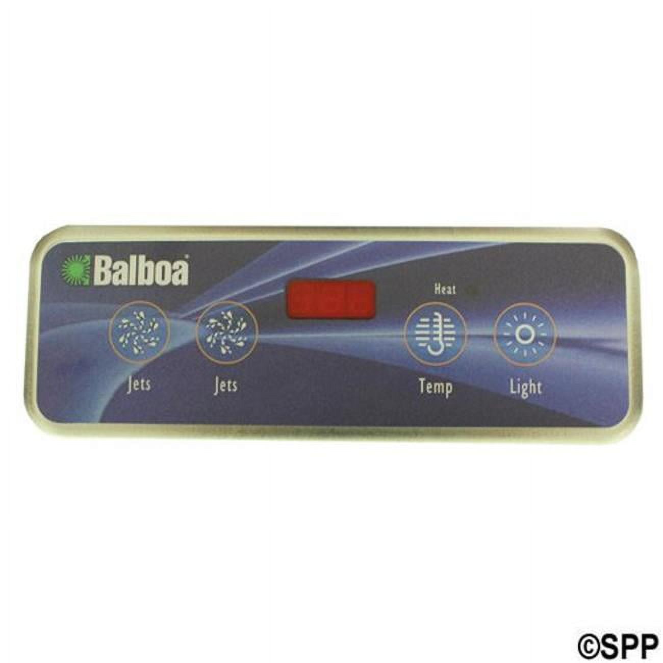 Balboa 54104 VL403 Lite Duplex 4-Button LED Jets-Jets-Temp-Light Spaside Control - Walmart.com