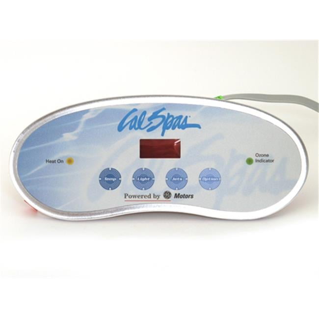 Balboa 6000-6100 LED Temp Light Jets Option 4 Button Spaside Control ...