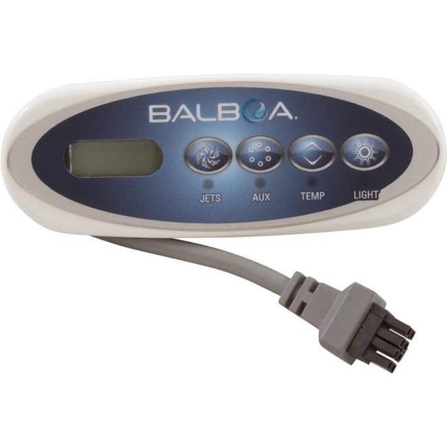 Balboa 34-52685-K 80-11344 4.3 x 1.6 in. Spaside ML200 LCD Duplex Topside Control Panel with ...