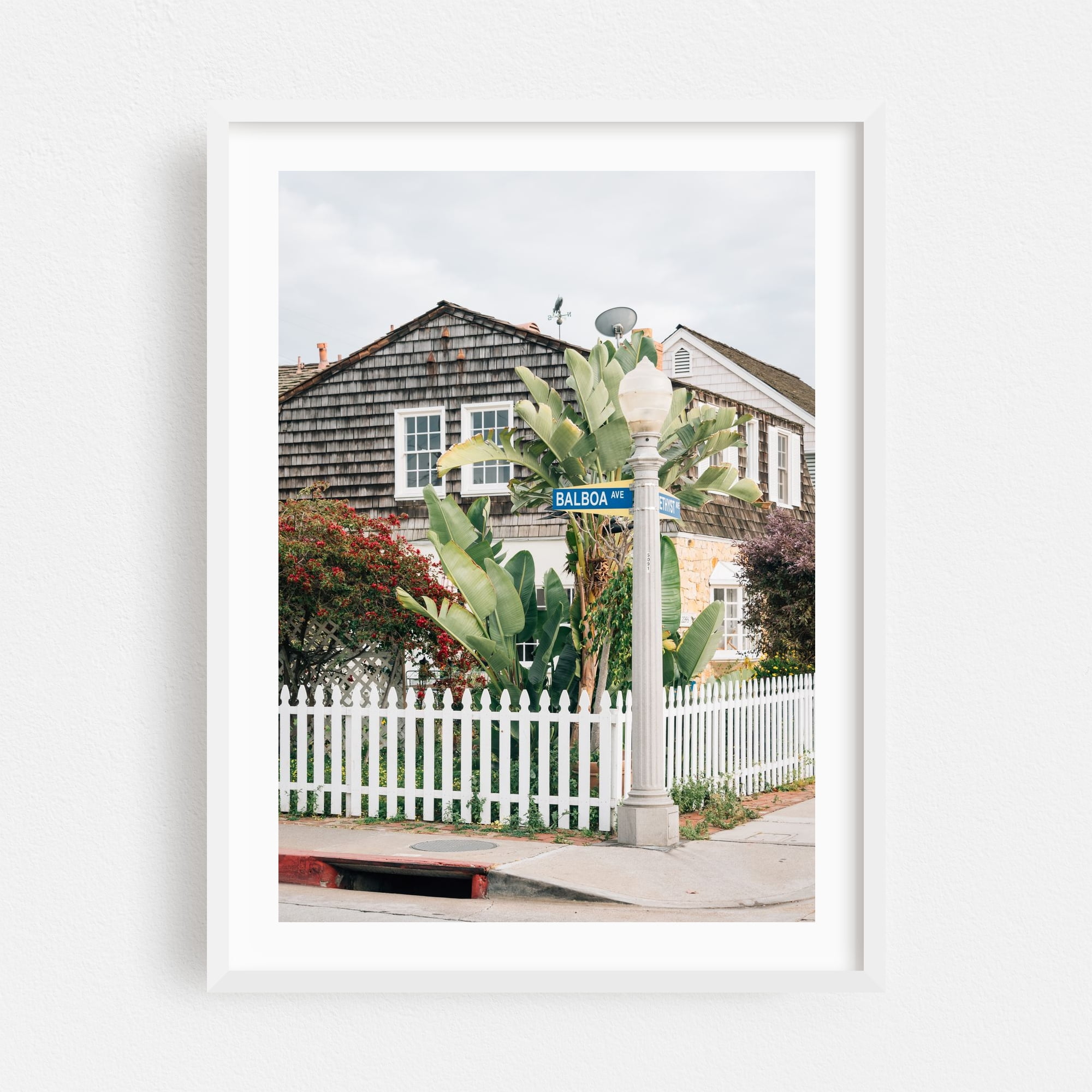 Balboa Ave - Newport Beach California Photography Beach House Coastal ...