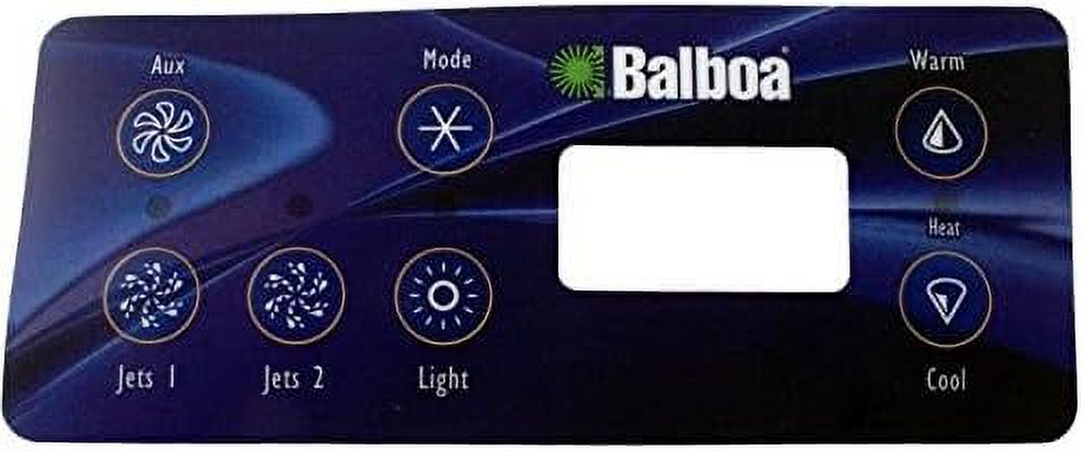 Balboa Overlay 7 Button Panel Serial Standard with AUX 11159 - Walmart.com