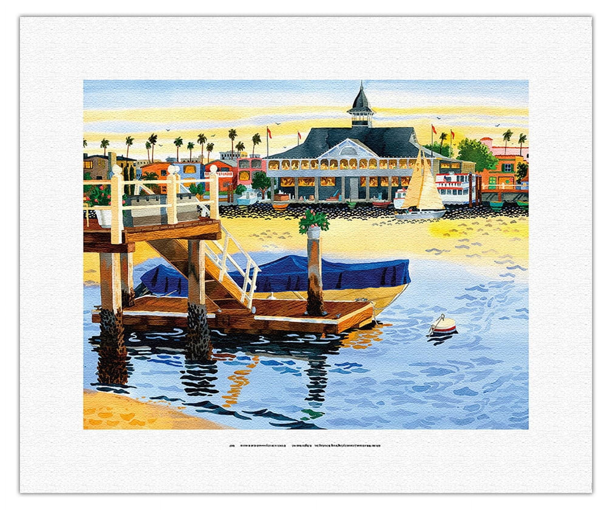 Balboa Pavilion - Newport Beach California - From an Original ...