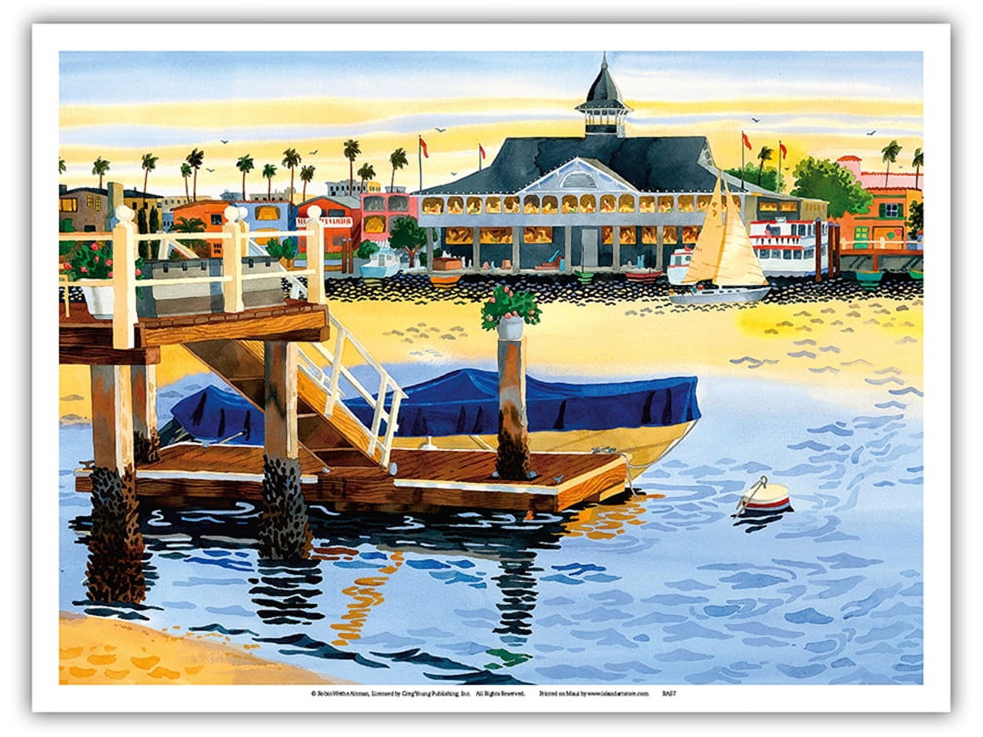 Balboa Pavilion - Newport Beach California - From an Original ...