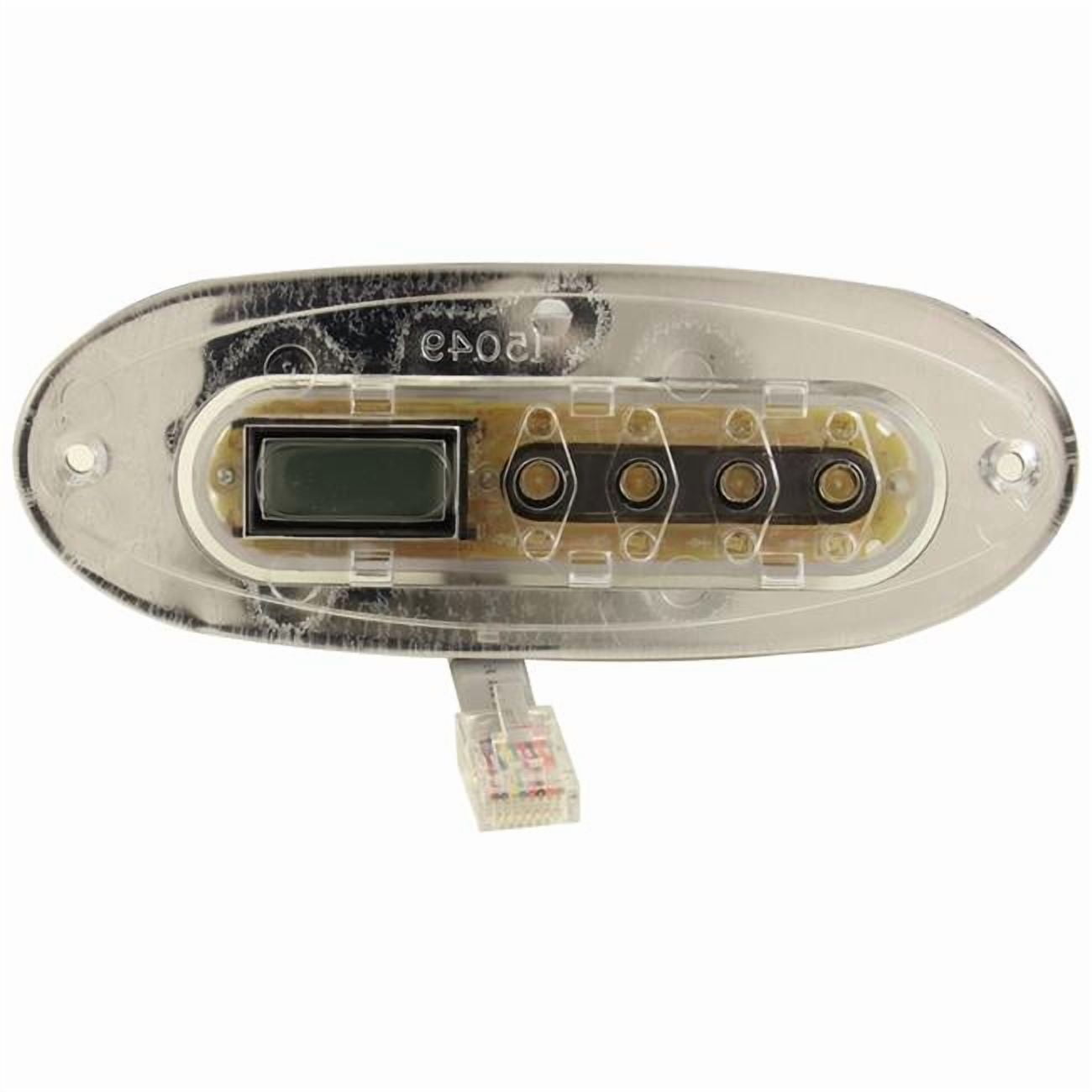 Balboa G8224 VL240 4-Button Spa Side Control Panel, Clear - No Overlay ...