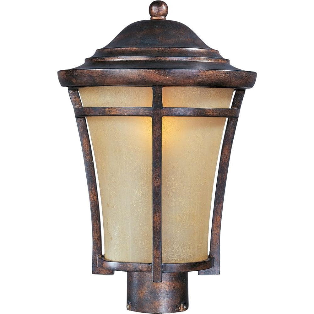 Balboa VX 1-Light Copper Oxide Outdoor Pole/Post Mount - Walmart.com