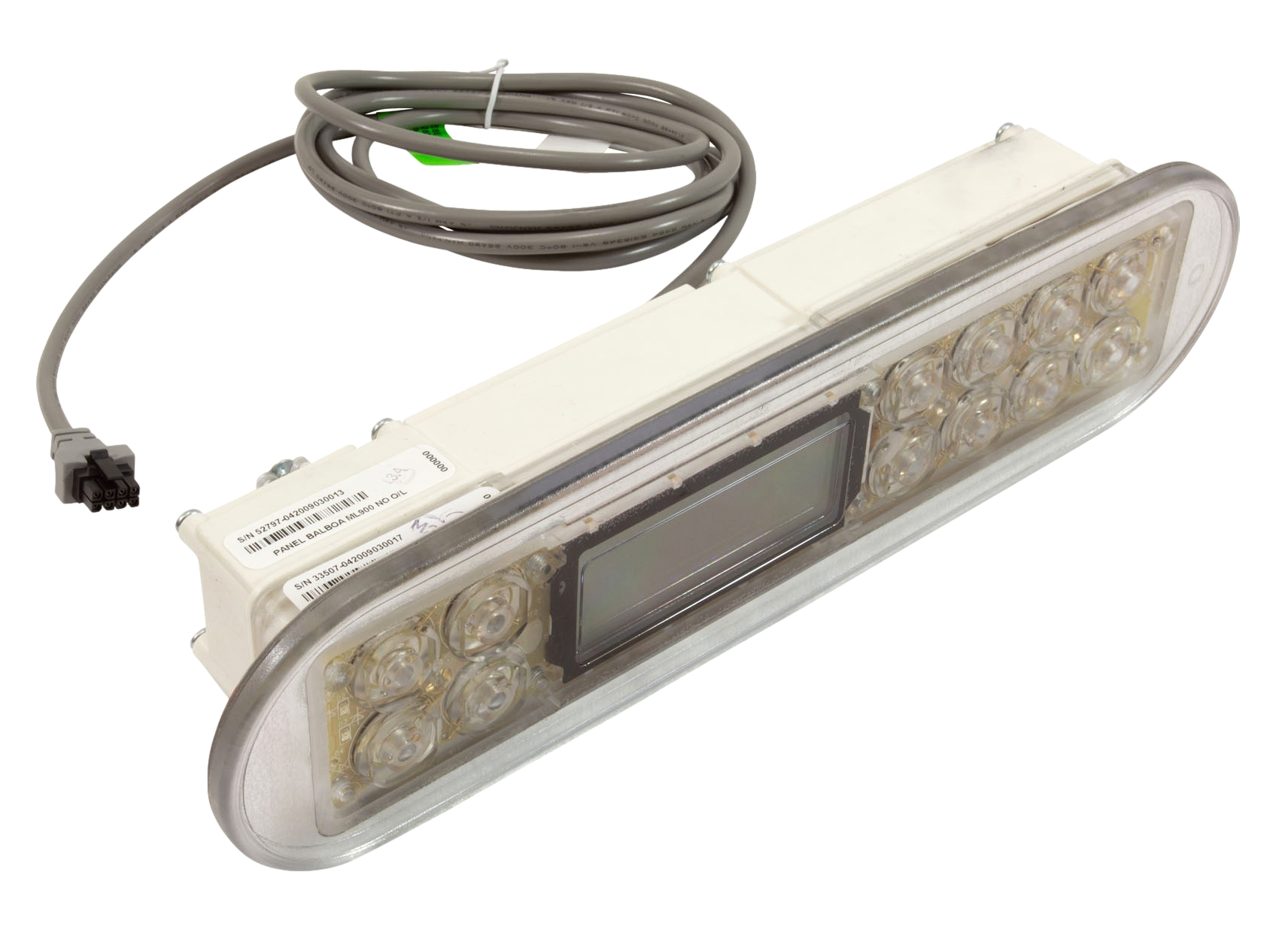 Balboa Water Group 52797-04 ML900 12 Button Topside w/o Overlay - Walmart.com