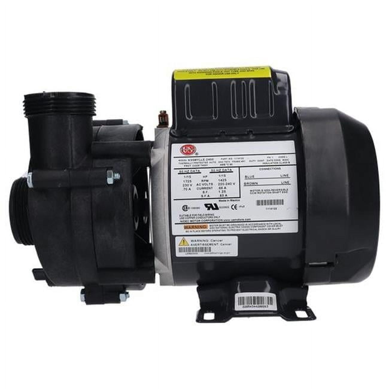 Balboa Water Group Circulation Pump 230V, Silent Operation, 67 GPM Flow ...