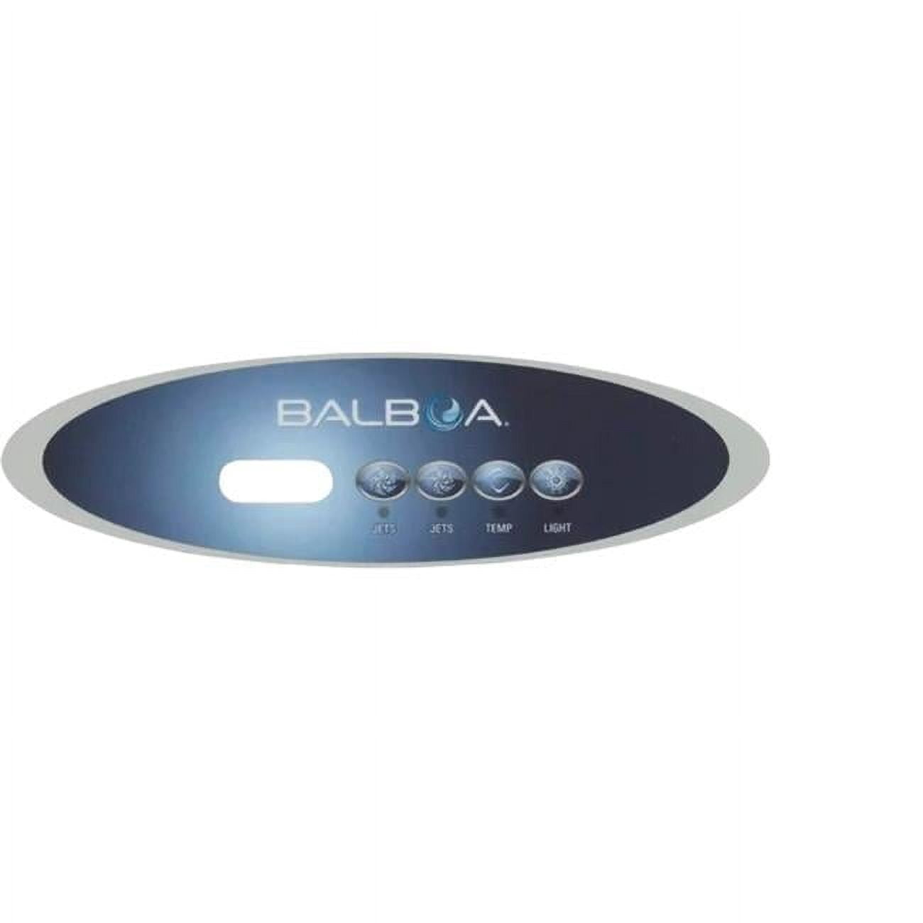 Balboa Water Group BBG11725 Topside Control Oval Overlay with 4-Button ...