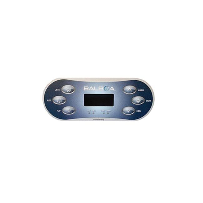 Balboa Water Group BBG12198 TP Series Keypad Overlay for TP600 2-Jets - Walmart.com