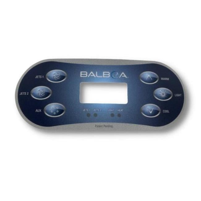 Balboa Water Group BBG12762 Overlay Panel with J1, J2 & Aux for TP600 - Walmart.com