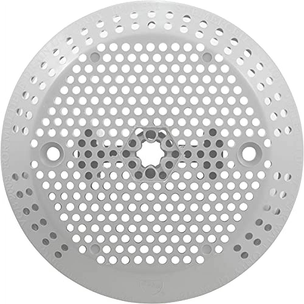 Balboa Water Group Suction Cover, BWG, 3-3/4", 124 gpm, White, w/Screws ...