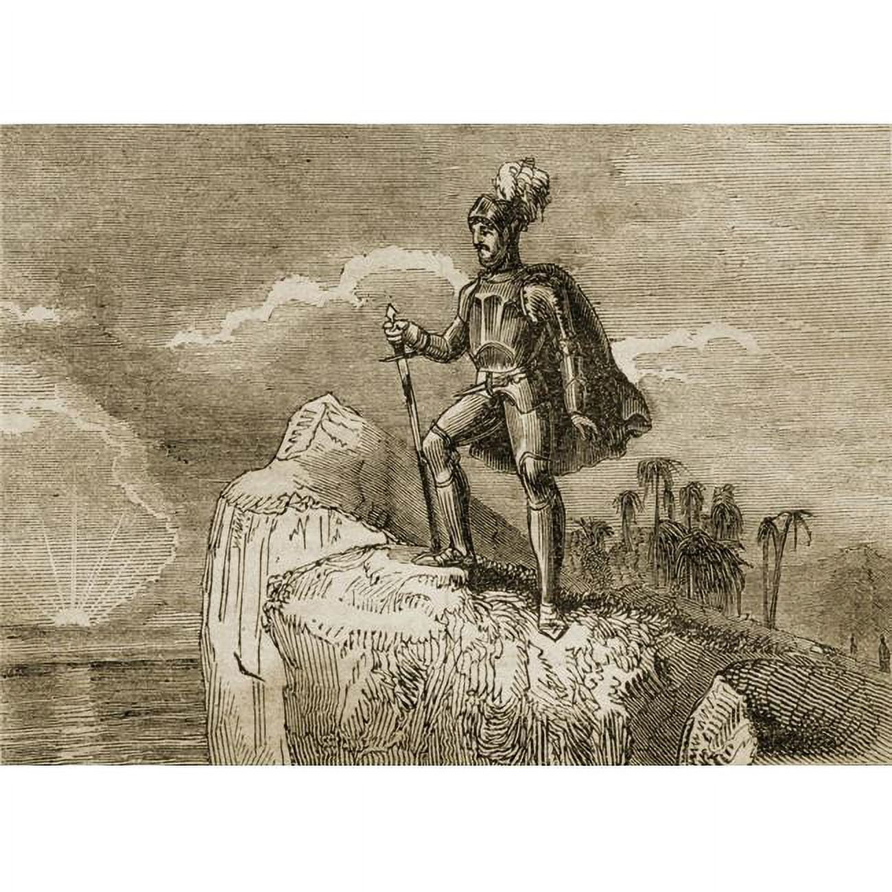 Balboas First Sight Of The Pacific 1513 Vasco Nunez De Balboa 1475-1519 ...