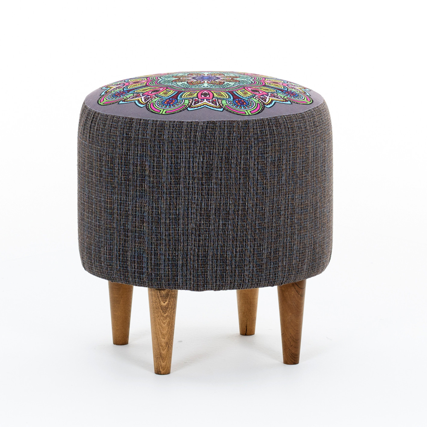 Balcab Home - Enna - Grey, Pink, Green, Blue, Red, Purple Tuffet ...