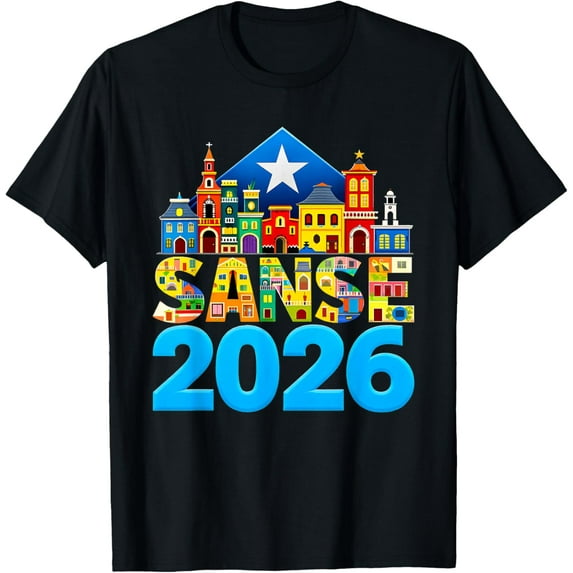 Balcones De Cora Sanse 2026 San Juan Festival San Sebastian T-Shirt ...