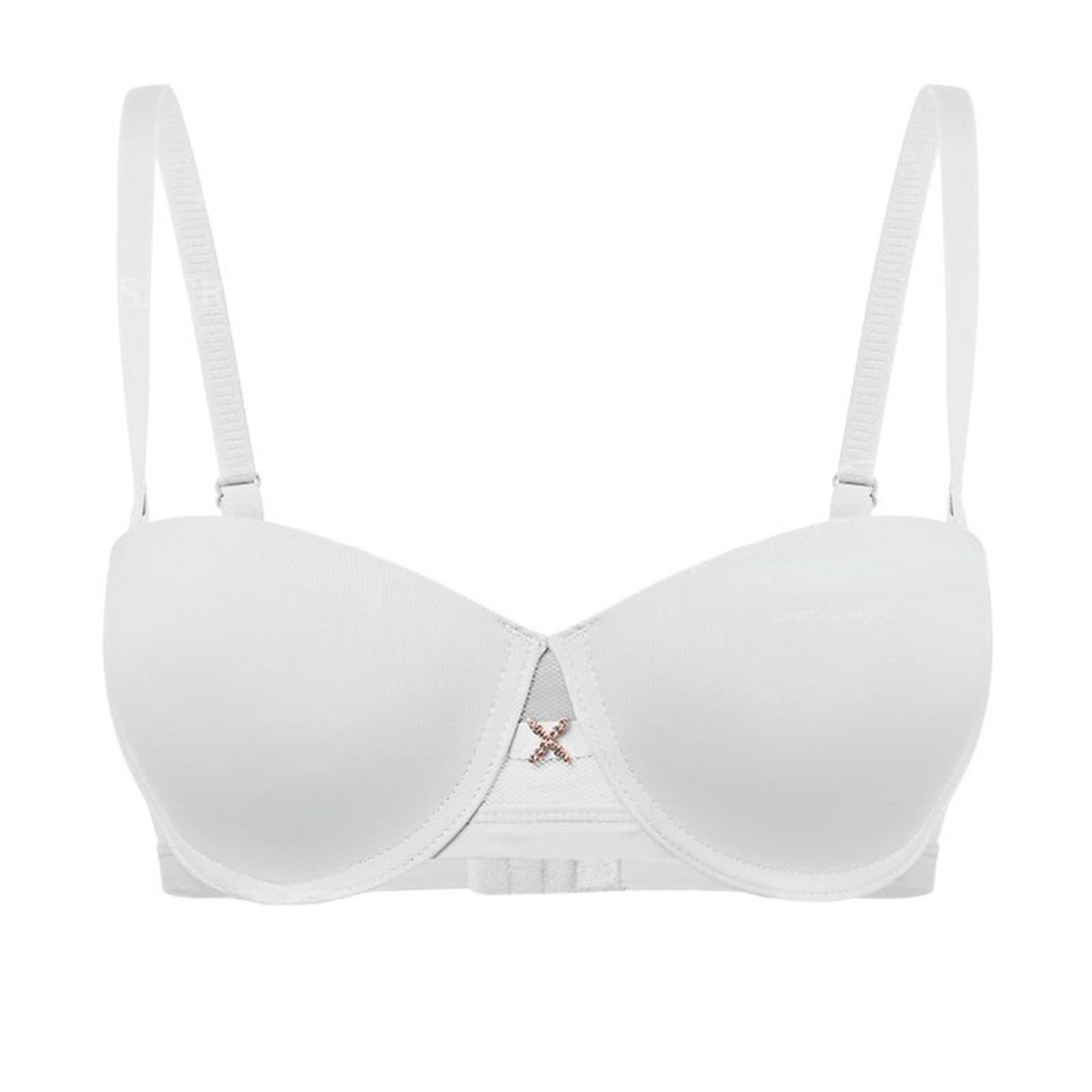 Balconette Bra, Audhol Women's Smooth Cotton T Shirt Bra Comfortable ...