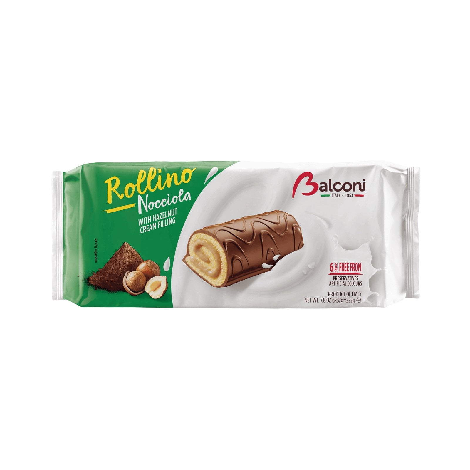 Balconi Rollino with Hazelnut cream filling - Walmart.com