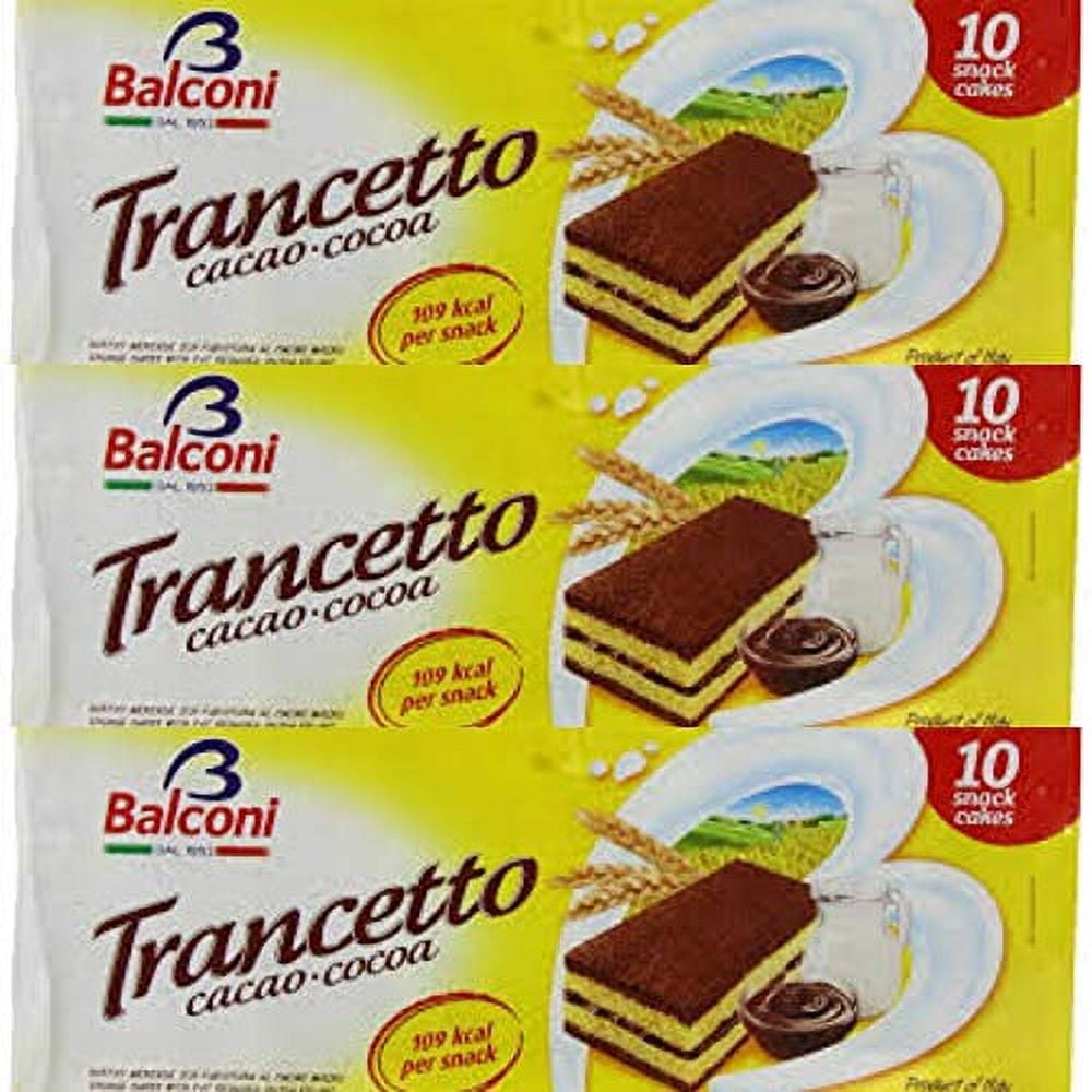 Balconi Trancetto Cocoa 10 Snack Cakes, 3 Packs NG01 - Walmart.com