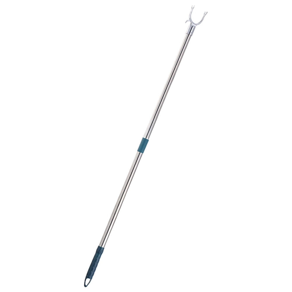 Balcony Clothesline Rod Poles Outdoors Wardrobe Reacher Travel Dark ...