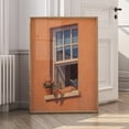 Balcony Cozy Window Illustration Relaxing Reading Warm Aesthetic ...