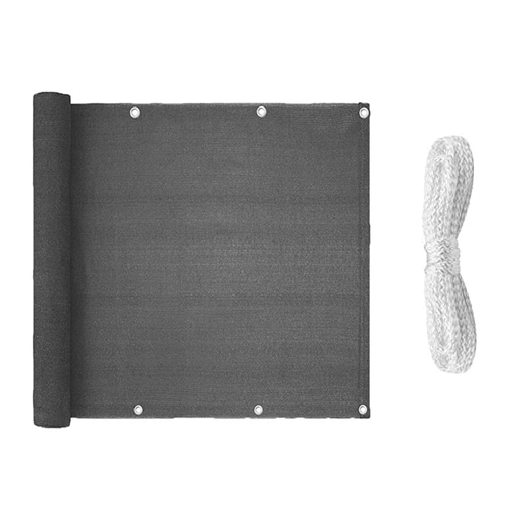 Balcony Privacy Screen Privacy Cover Polyster Wind Screen UV Protection ...