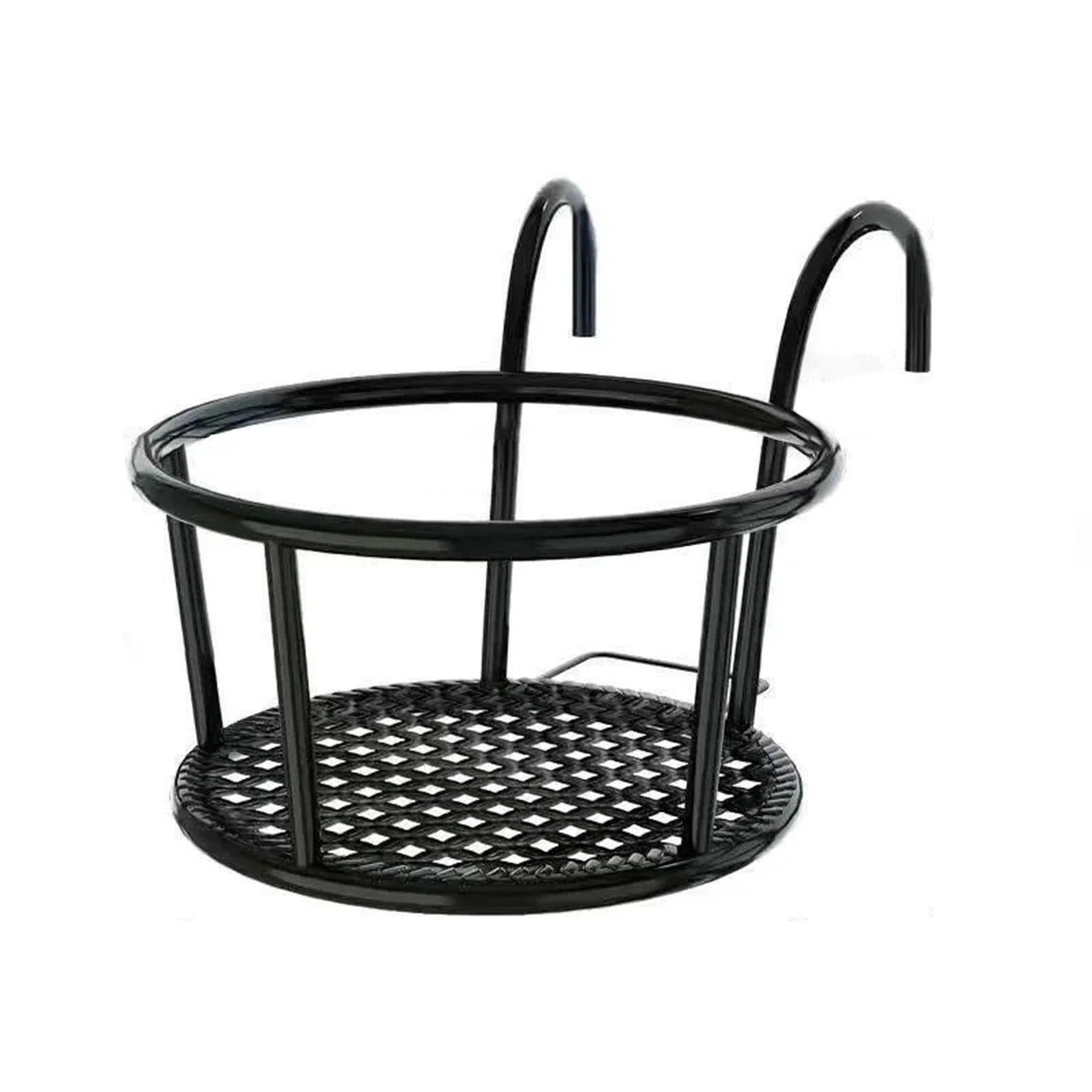 Balcony Rail Flower Stand,Orchid Planter Hook for Railing,Adjustable ...