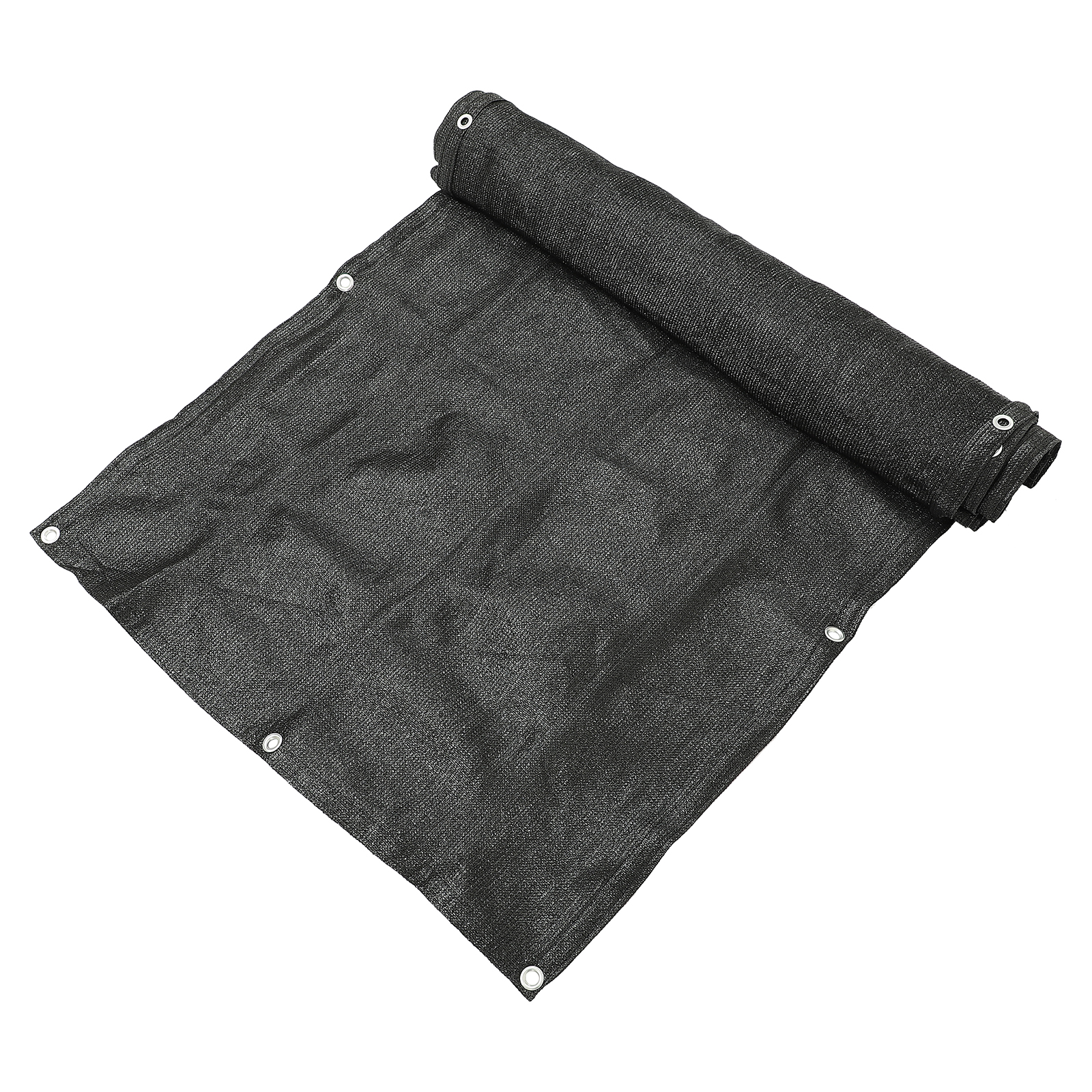 MEIBUTYUP Black HDPE Balcony Screen Cover Sun Shade Net for Outdoor Use ...