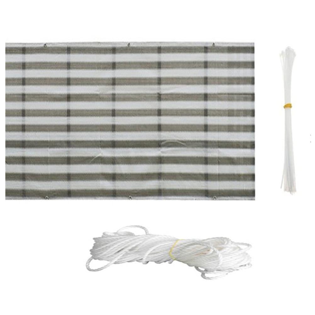Balcony Shade Net Balcony Privacy Screen Cover Weather-Resistant Fence ...
