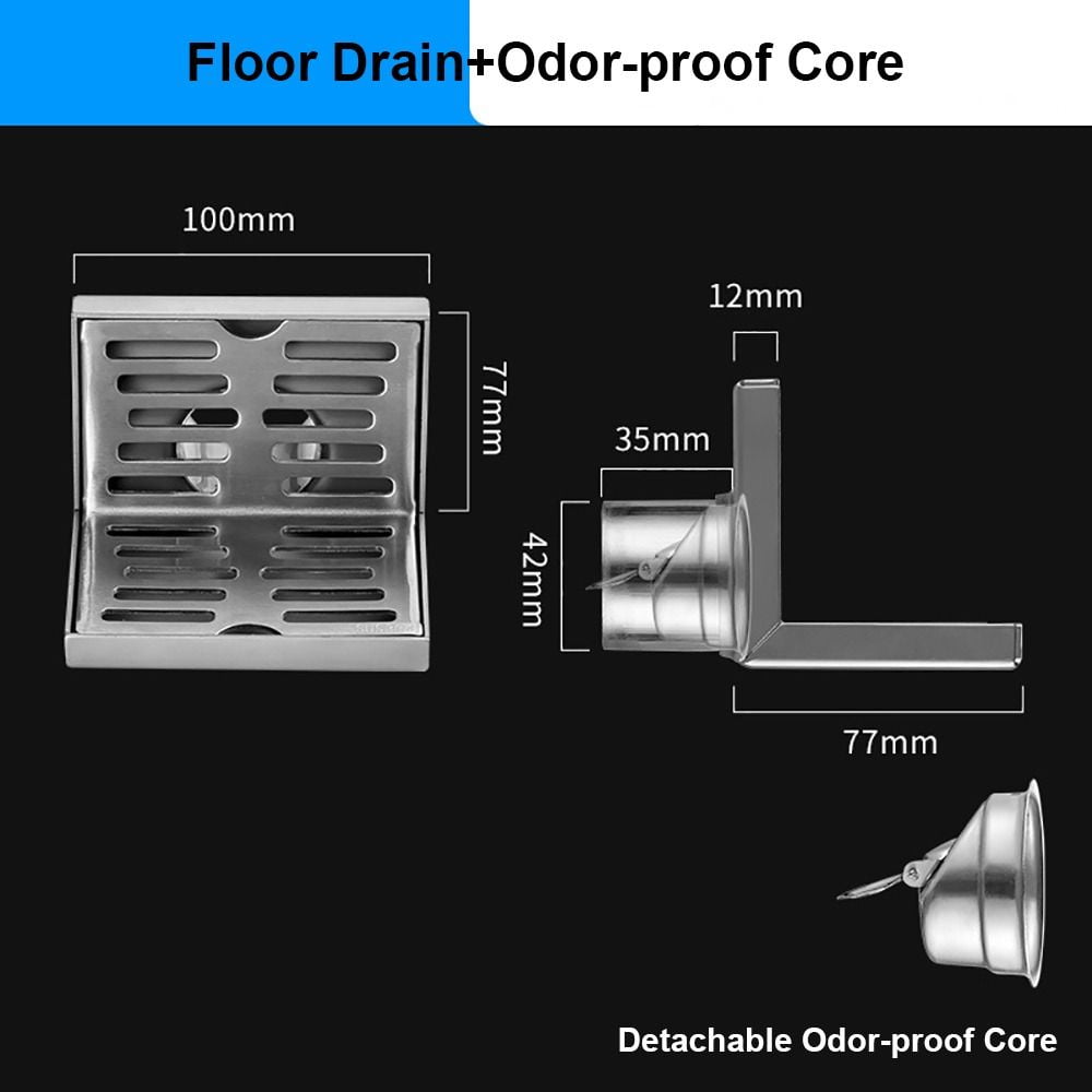 Balcony Shower Room Wear Resistant 304 Stainless Steel Thickened L ...